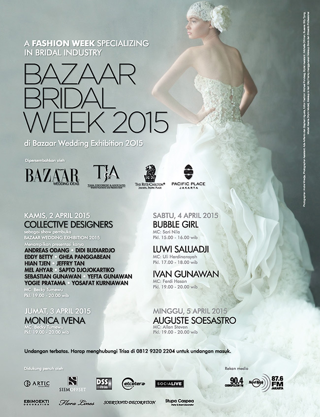 Bazaar Bridal Week 2015