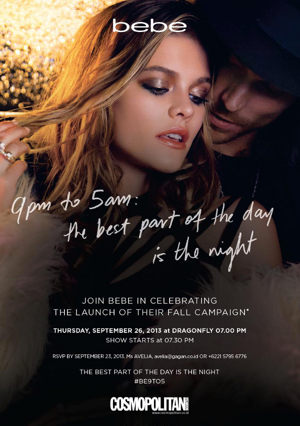 BEBE The Launch of Their Fall Campaign