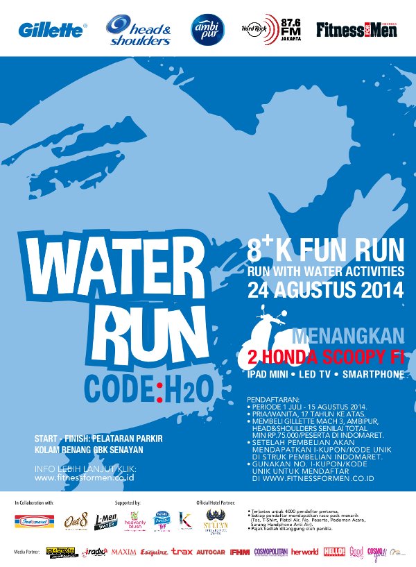 WATER RUN 8+ FUN RUN with WATER ACTIVITIES