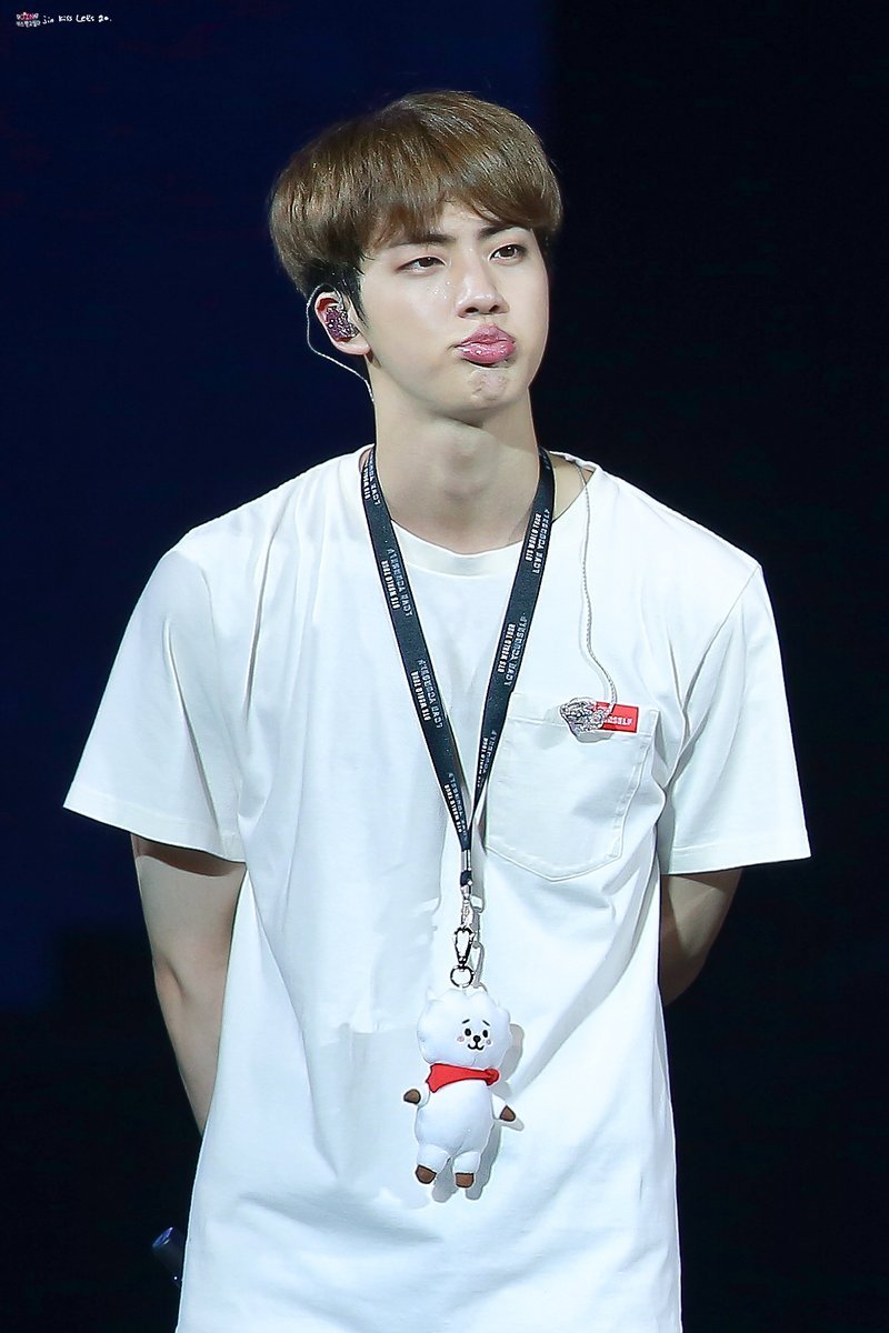 Adorable! Ini 7 Potret Cute Jin BTS dan RJ BT21!