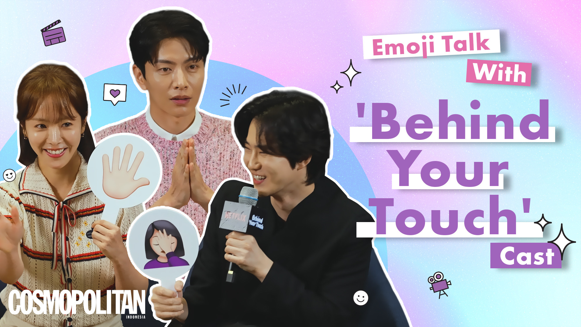 Cute Emoji Talk with 'Behind Your Touch' Cast
